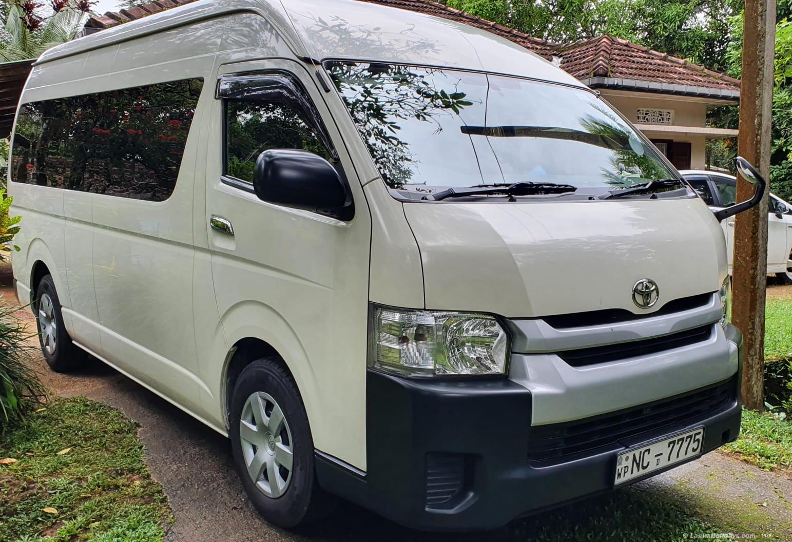 Sri Lanka Van Rentals/Hire - KDH High-roof Van / Mini-Bus for rent in ...