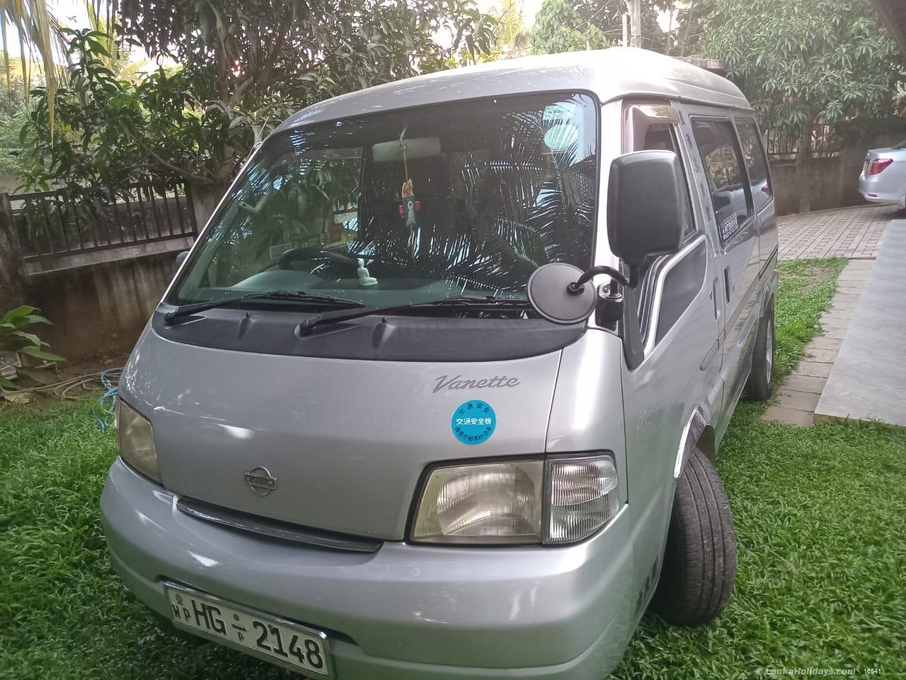 Sri Lanka Van Rentals/Hire - DUAL A/C - MINT CONDITION LUXURY VANS FOR RENT