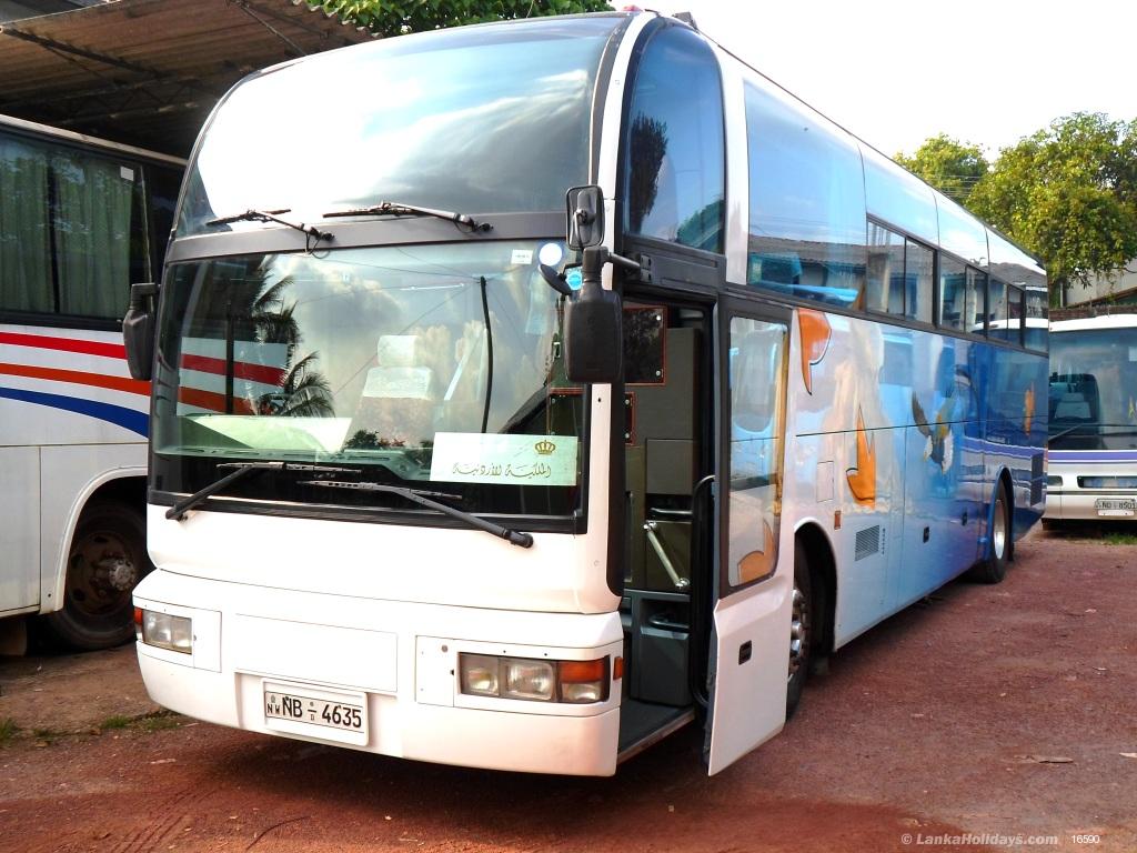 Sri Lanka Bus/Coach Rentals/Hire - Ocean Tours & Rent a Car Services ...