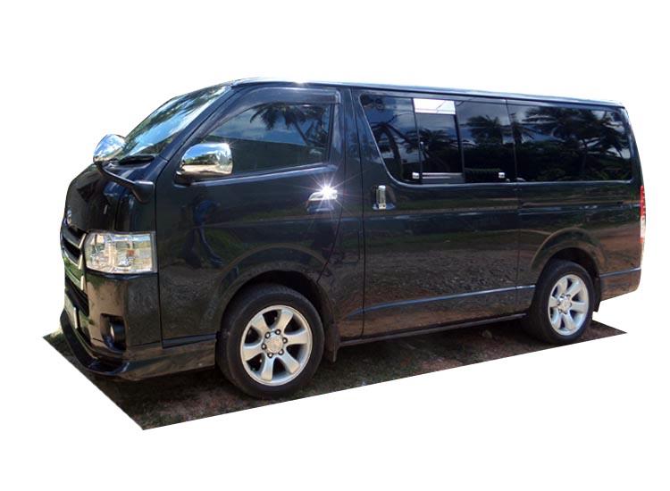 Sri Lanka Van Rentals/Hire - Newly registered Toyota Hiace KDH 200 Super GL