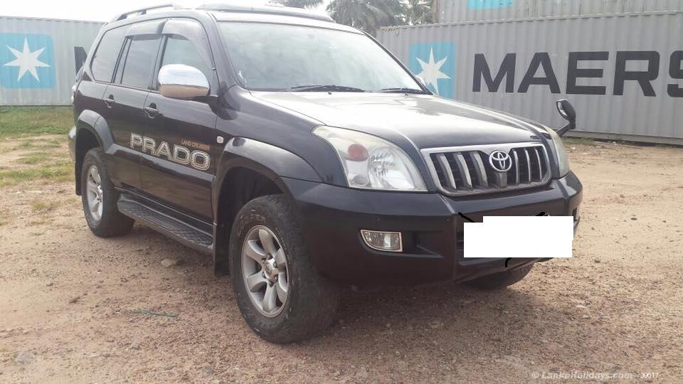 Sri Lanka Jeep Rentals/Hire - Prado for rent