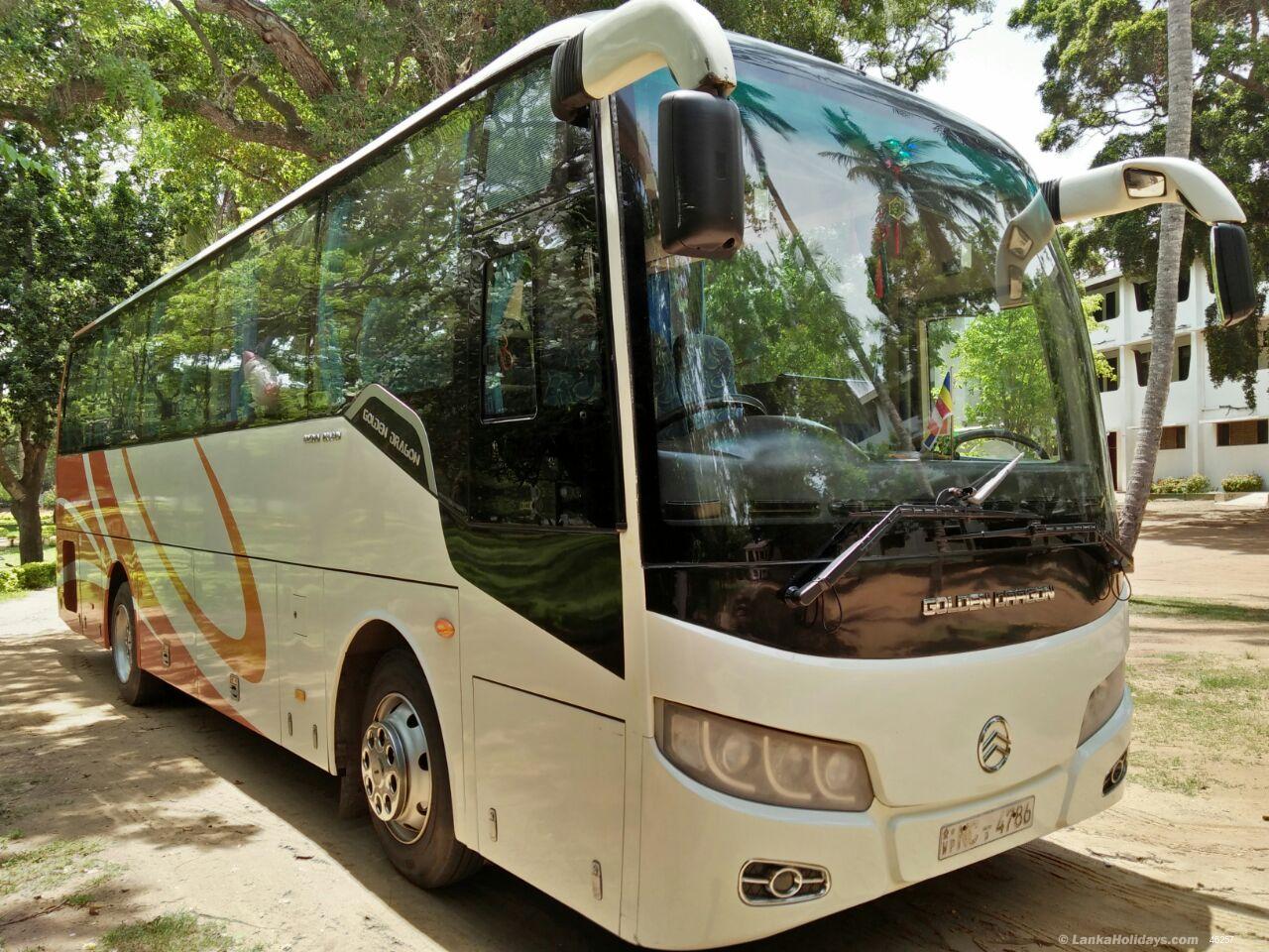 Sri Lanka Bus/Coach Rentals/Hire - Luxury Bus Hire in Sri Lanka - AC ...