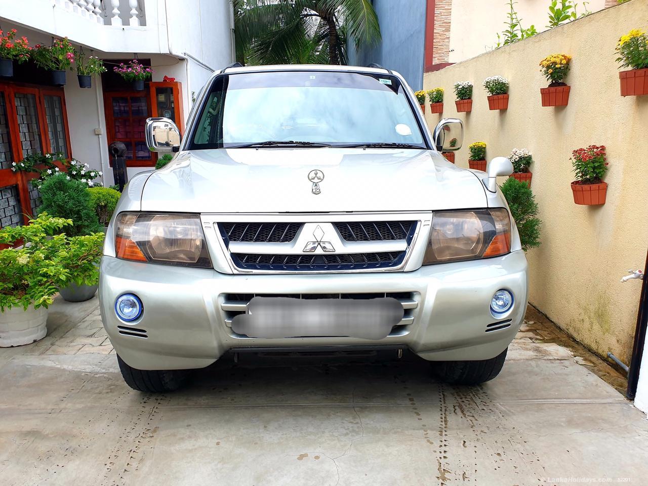 Sri Lanka Jeep Rentals/Hire - Mitsubishi Montero Jeep