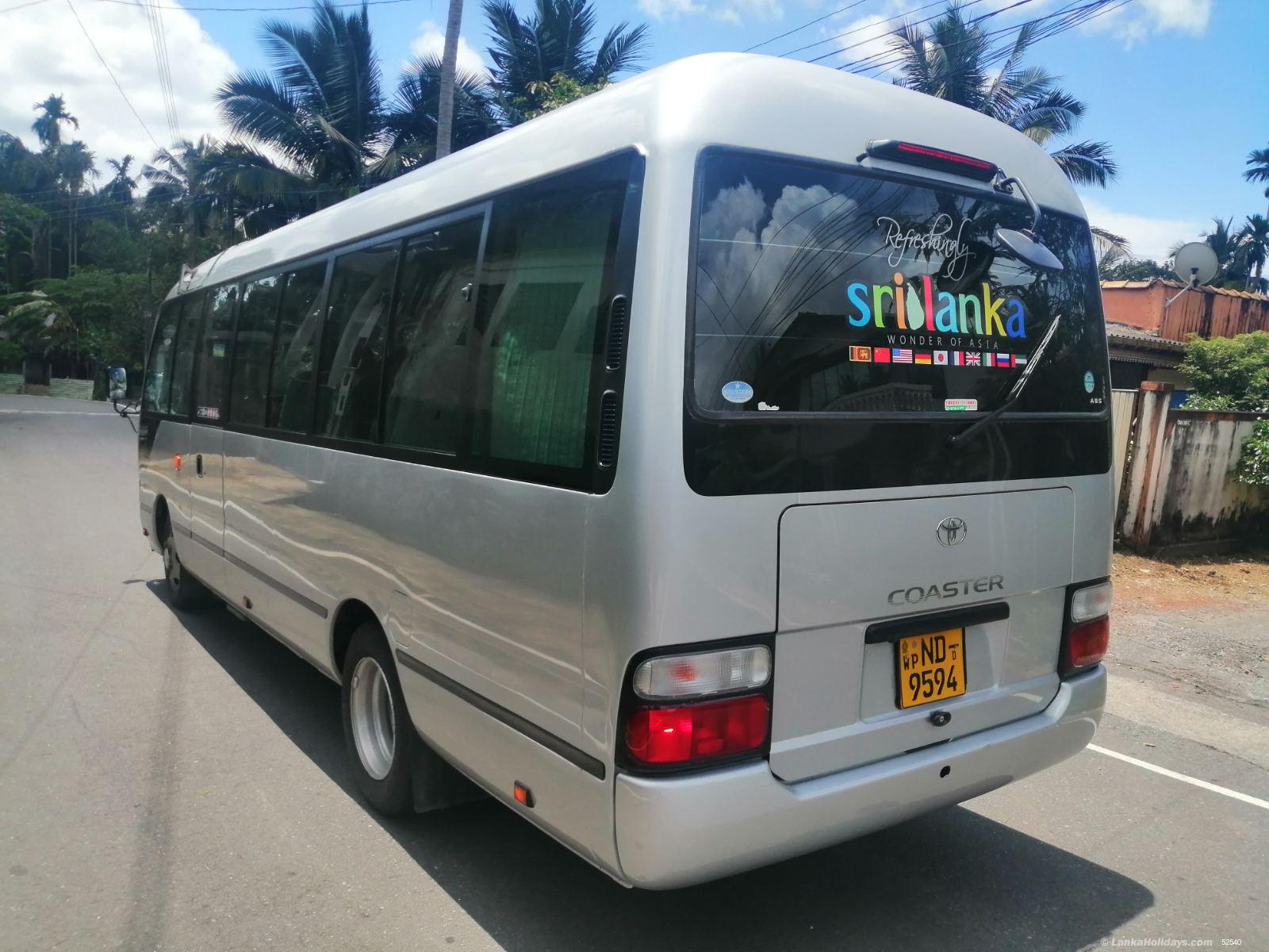 Sri Lanka Bus/Coach Rentals/Hire - Luxury bus in sri Lanka a.c. bus for ...
