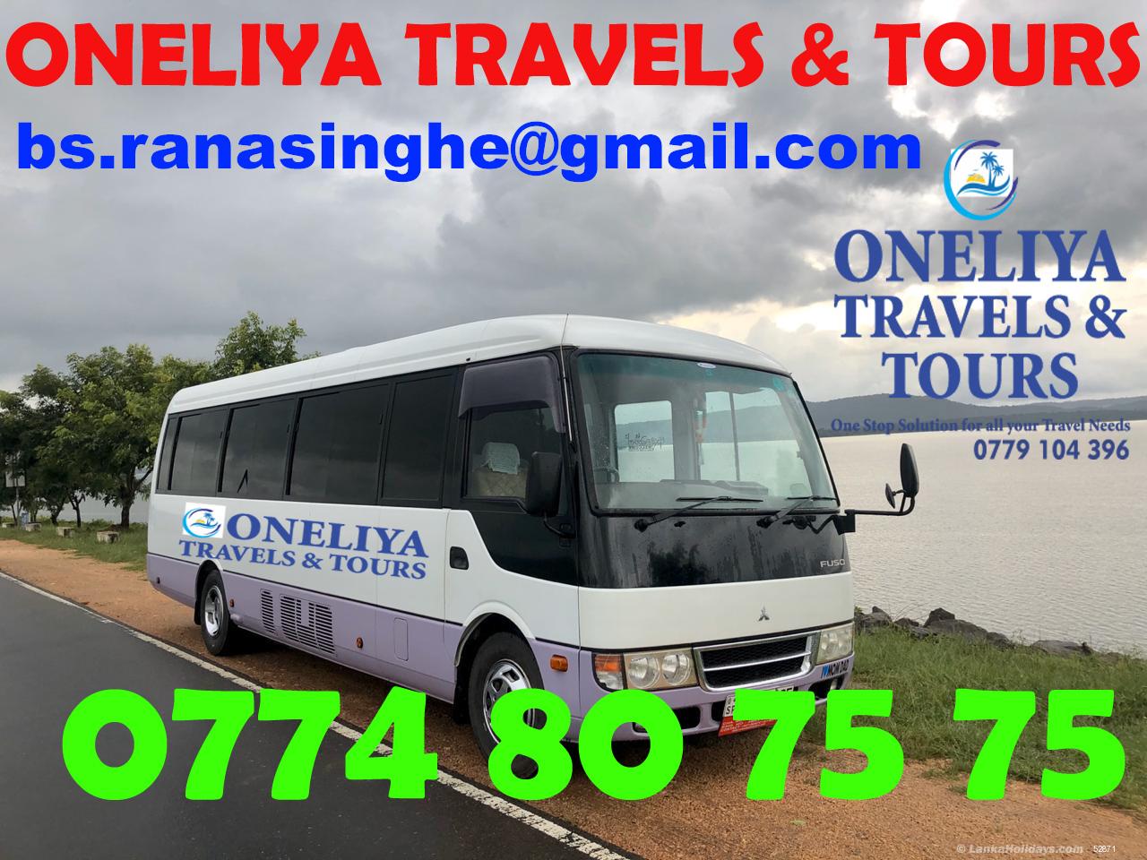 Sri Lanka Bus/Coach Rentals/Hire - Bola Rosa 33 Seater Full Option Bus ...