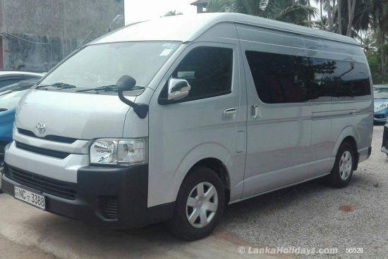 Sri Lanka Van Rentals/Hire - KDH Hi Roof Van Rental with driver in ...