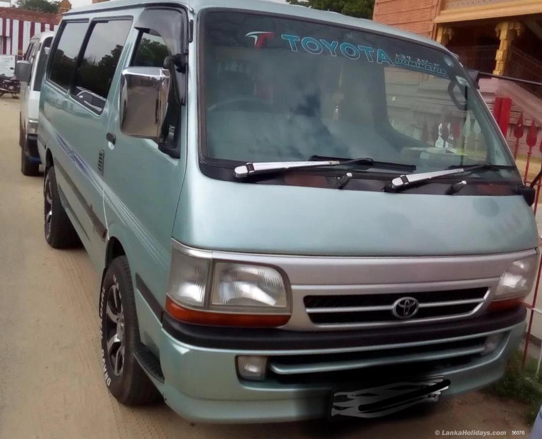 Sri Lanka Van Rentals/Hire - Van for Hire - 10 Seater Toyota Dolphin GL ...